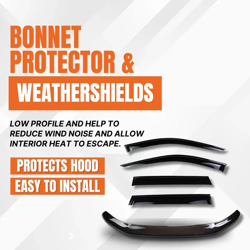 Bonnet Protector, Weathershields For Hyundai Santa Fe 2024-On