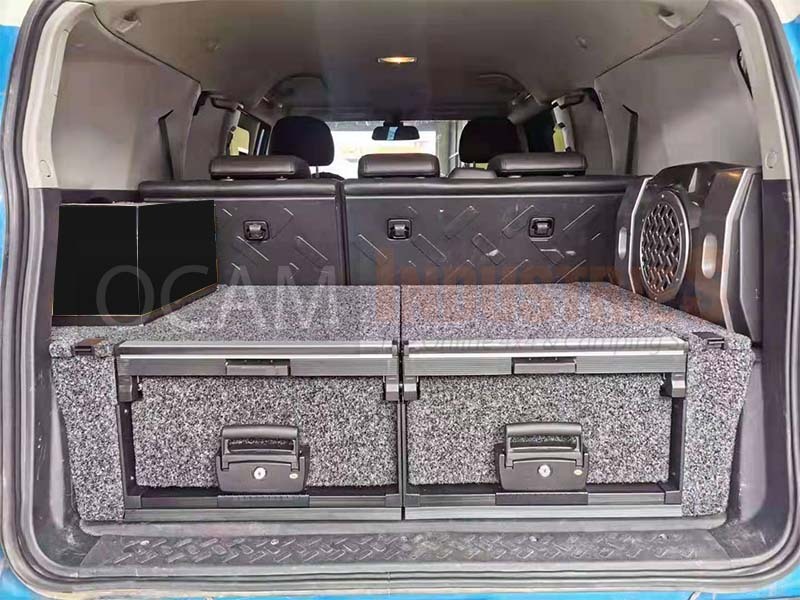 OCAM Rear Drawers For Toyota FJ Cruiser 2011-On
