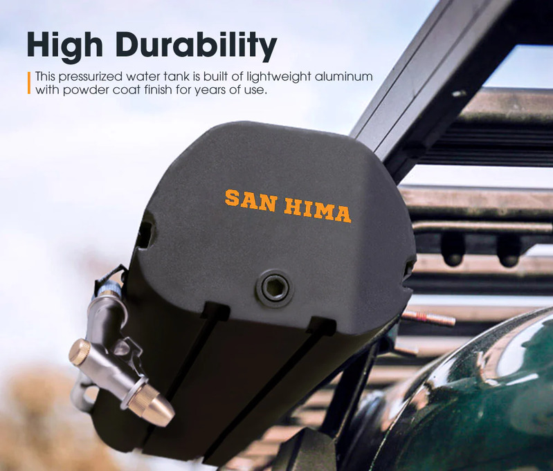 San Hima 30L Pressurized Water Tank Camper Trailers Caravans 4X4 4WD Truck