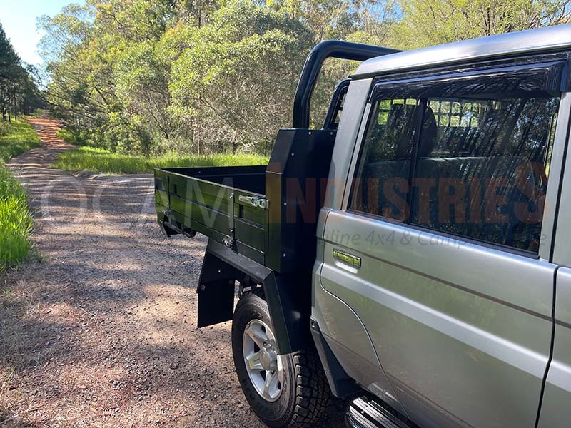 OCAM Aluminium Ute Tray For Ford Ranger PX PXII PXIII 2012-On, Dual Cab