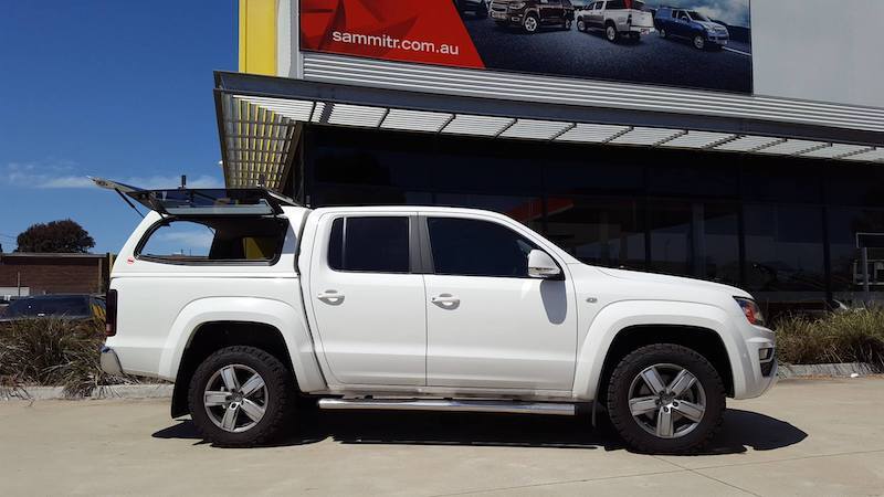 SMM V2 Steel Canopy For GWM Cannon 2020-Current, Dual Cab, Pearl White ...