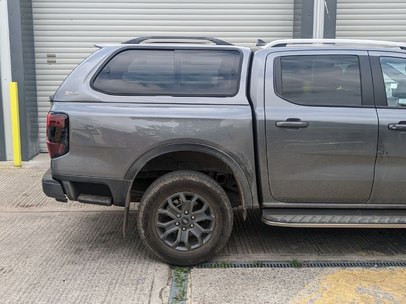 OCAM 4x4 Fibreglass Canopy for Ford Ranger Next-Gen, 06/2022+, Dual Cab ...