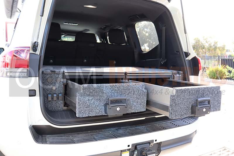 OCAM Rear Drawers For Toyota Landcruiser 300 Series 2021-Current