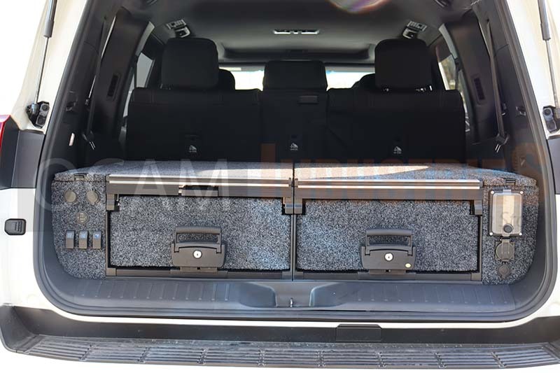 OCAM Rear Drawers For Toyota Landcruiser 300 Series 2021-Current