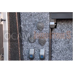 OCAM Rear Drawers For Ford Ranger NextGen, Dual Cab, 07/20222-Current