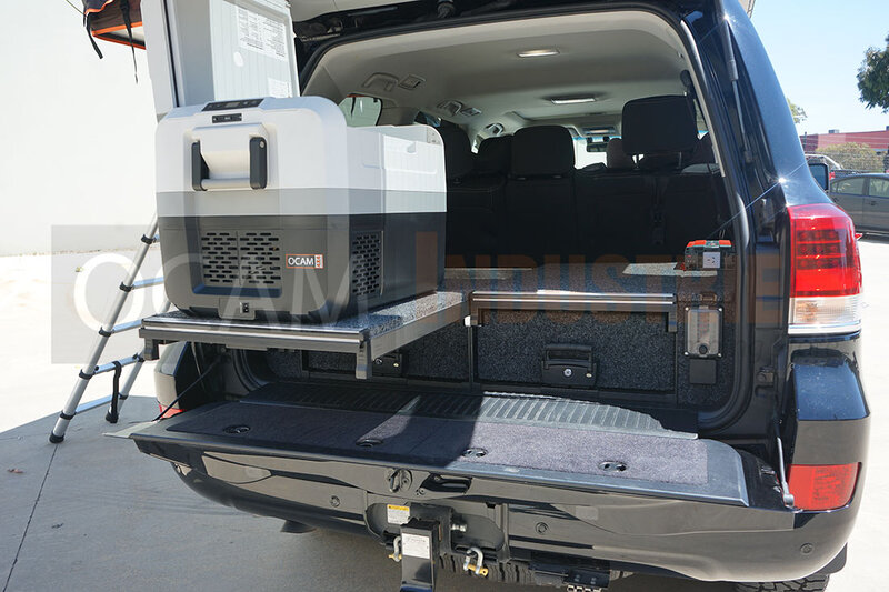 OCAM Rear Drawers For Toyota Landcruiser 200 Series 2007-Current, With ...