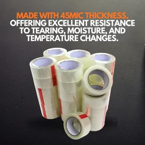 Packaging Tape Clear 48mm x 100m 45MIC - Each