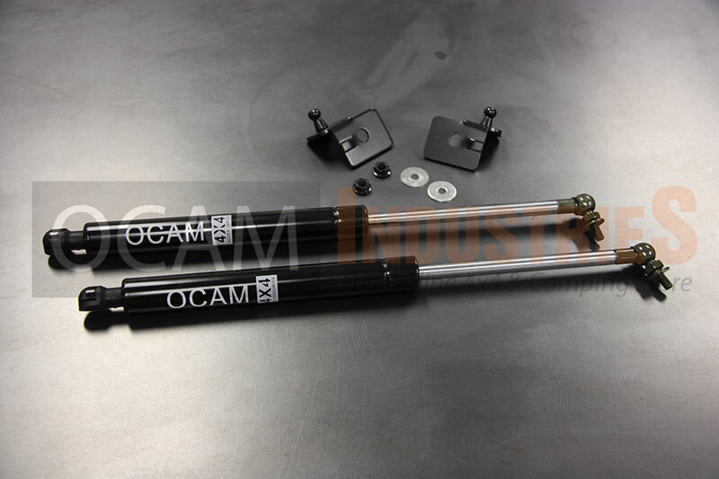 OCAM Bonnet Strut Kit for Ford Ranger PX Mk1 Mk2 Mk3, 2012-20 (2 pcs)