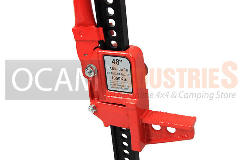 Combo Hi Lifting High Lift Farm Jack Heavy Duty Red 48" inch & Mount ...