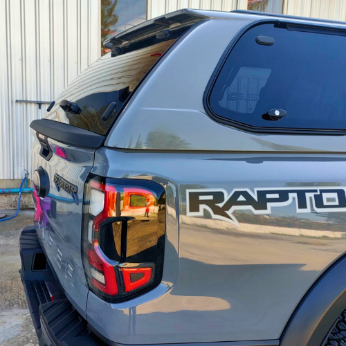 OCAM 4x4 Fibreglass Canopy for Ford Ranger Next-Gen, 06/2022+, Dual Cab ...
