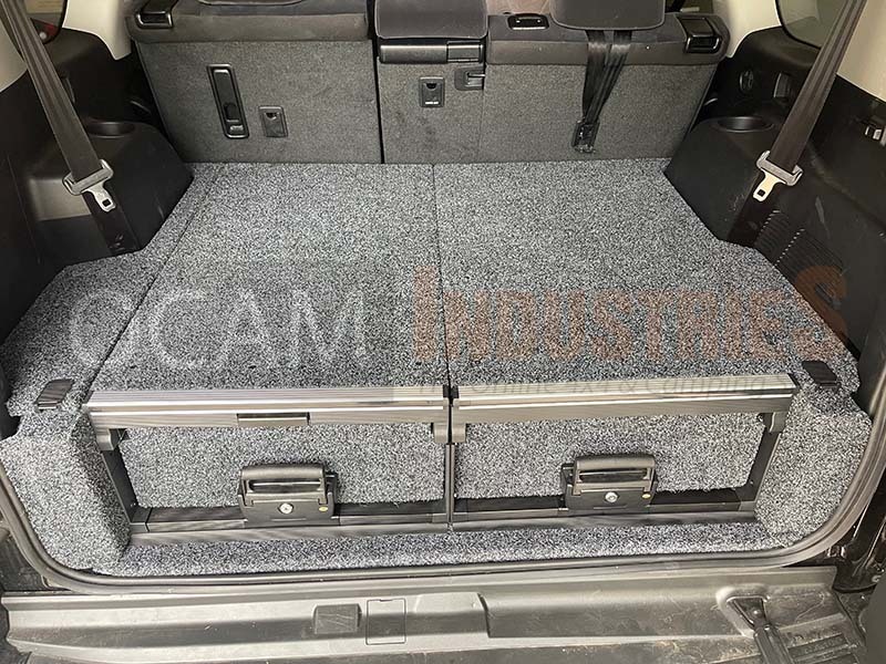 OCAM Aluminium Rear Drawers For Toyota Prado 150 Series GXL / VX ...