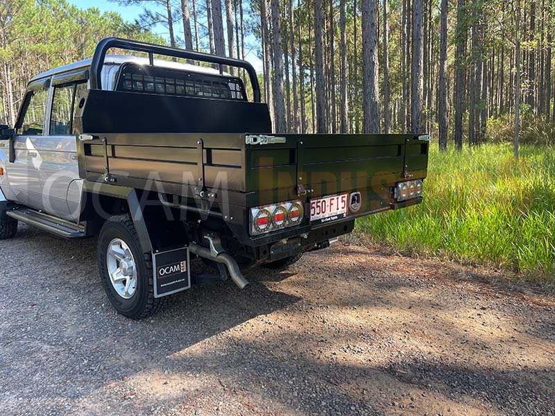 OCAM Aluminium Ute Tray For Ford Ranger PX PXII PXIII 2012-On, Dual Cab