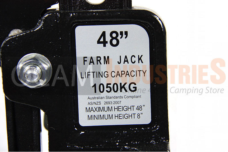 Combo Black Hi Lift Jack / Farm Jack 48" Heavy Duty 4x4 4WD & Jack Mount