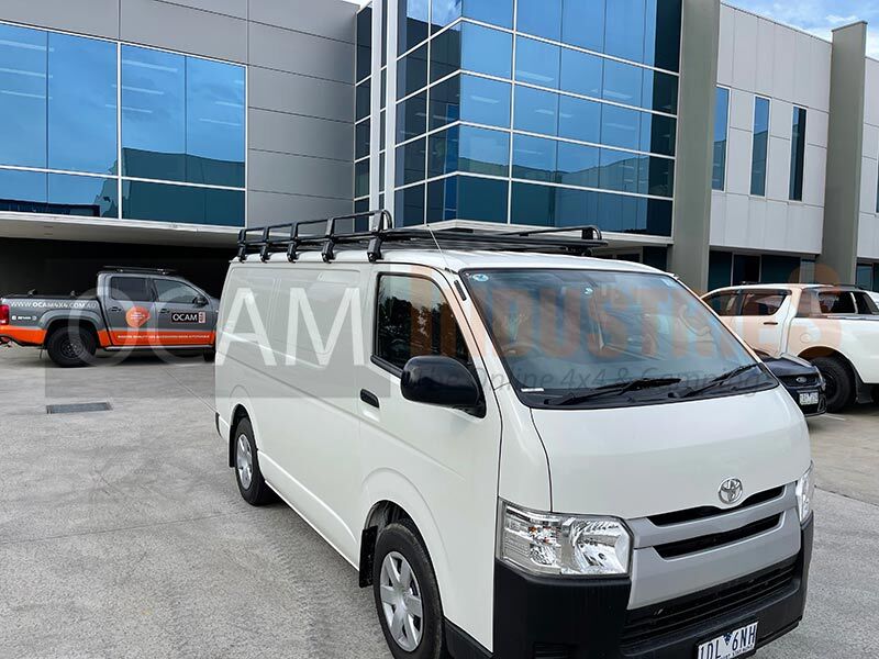 Suits Toyota Hiace 1988-18 LWB Full Length ALUMINIUM Tradesman Roof ...