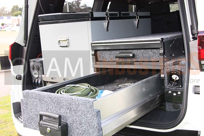 OCAM Rear Drawers Touring Pack For Toyota Landcruiser 300 Series 2021 ...