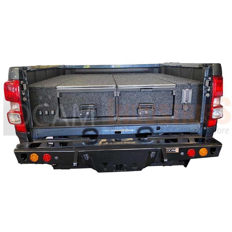 OCAM Rear Drawers For Ford Ranger Wildtrak PX PXII PXIII, 2011-Current ...
