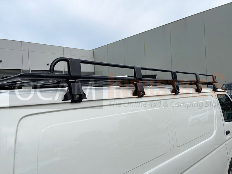 Suits Toyota Hiace 1988-18 LWB Full Length ALUMINIUM Tradesman Roof ...