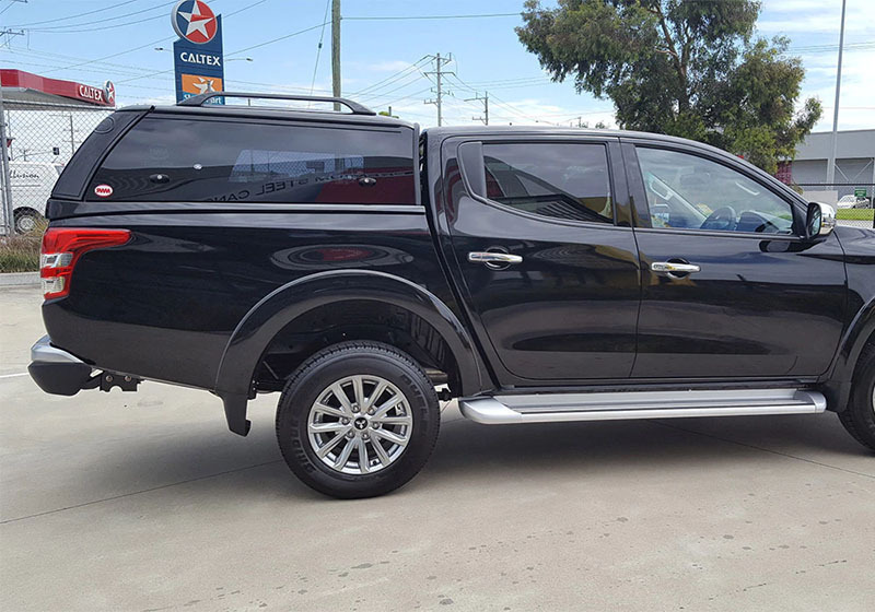 SMM V4 Steel Canopy For Mitsubishi Triton MQ/MR 2015-Current, Dual Cab ...