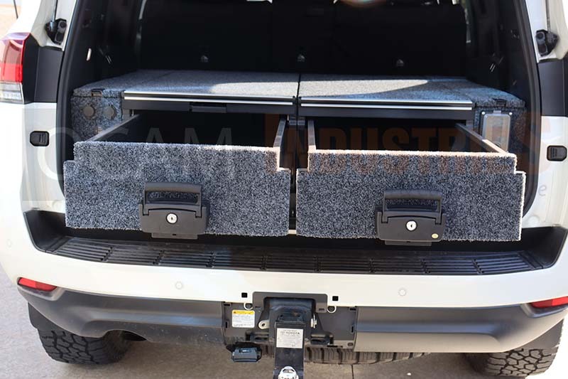 OCAM Rear Drawers For Toyota Landcruiser 300 Series 2021-Current