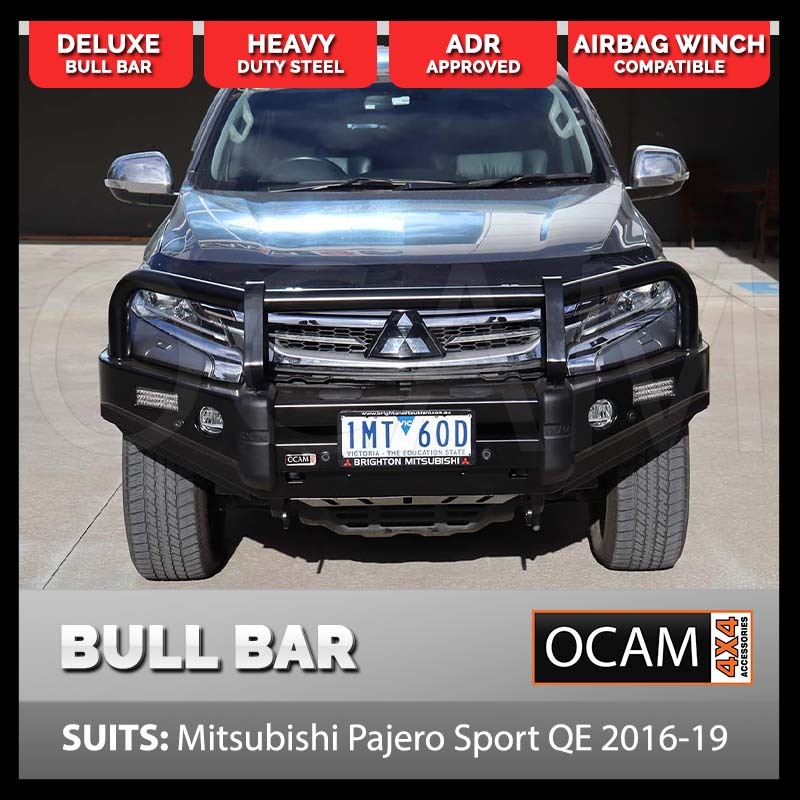 Bullbar for Mitsubishi Pajero Sport 2016-19 The Ultimate Front Guard ...