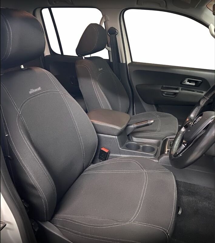 Front Row Wetseat Tailored Neoprene Seat Covers for VW Amarok Dual Cab ...
