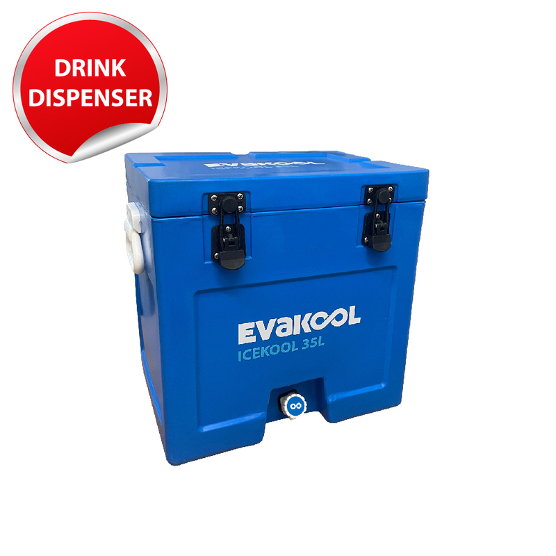 Evakool Icekool 35L Buddy Icebox with Drink Dispenser IK035-B