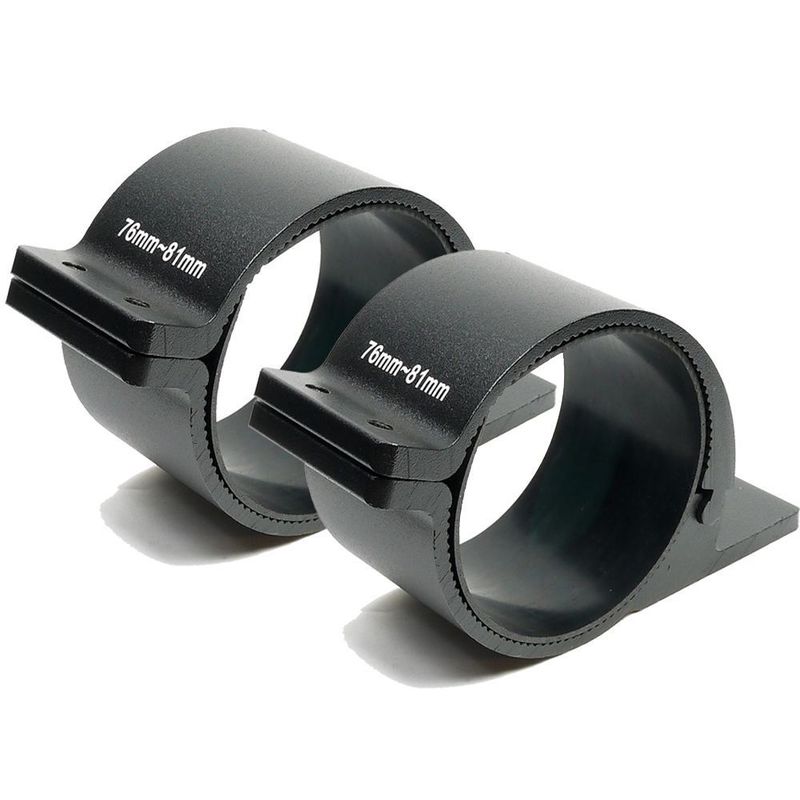 PAIR BULL BAR NUDGE BAR MOUNTING BRACKET 76MM SPOT LIGHT